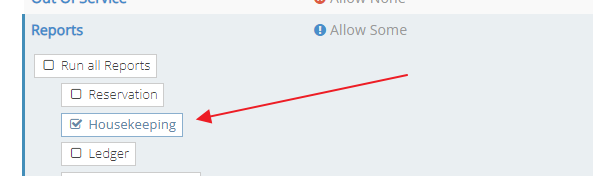 The Housekeeping Section